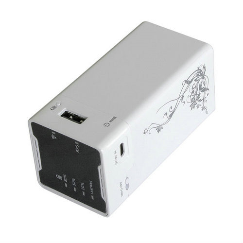 1개의 근거리 통신망 항구를 가진 선전용 휴대용 10400MAH 힘 은행 3G 무선 랜 대패