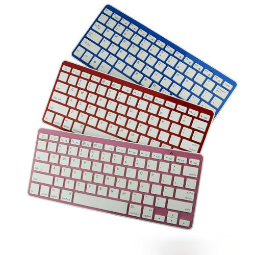 Custom Mini Colorful iPad Bluetooth Keyboards Rechargeable for Smart TV