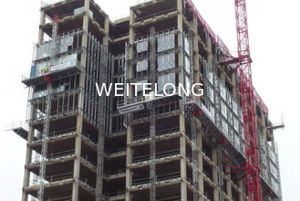 FTH ZLPAluminum alloy/ Steel structure mast climbing work platform