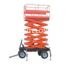 Self-propelled hydraulic lift platform