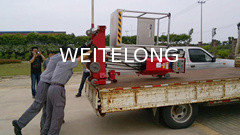 10M Portable Aerial Work Platform 160Kg Loading