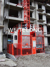 0-96m/min Lifting Speed Frequency Conversion Construction Hoist Smoother Ride