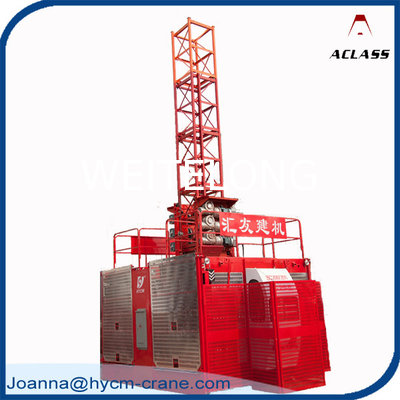 quality personnel hoist small construction lifts 2000kg