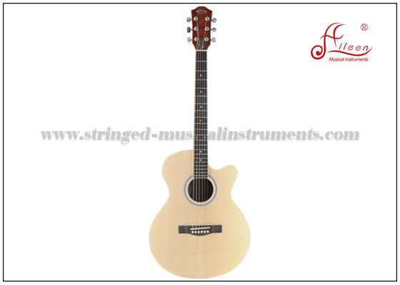 Fine Fretted String Instruments Cutaway Araucaria Rosewood 40&quot; Acoustic Guitar