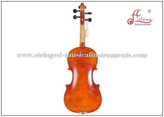 Antique Advanced Student Violin With Golden Brown Oil Varnish Wood Material