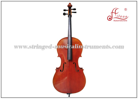 Student Advanced Musical Instrument Cello With New Varnish Ebony Spruce Top Material