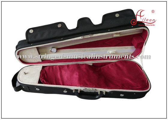 OEM Musical Instrument Professional Violin Case With Wood Material Triangle Shape