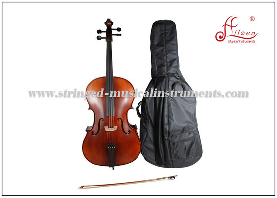 Durable brown varnish Musical Instrument Cello Full Size Musical Aileen