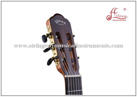 39&quot; Fine Fretted String Instruments Plywood Rosewood Plywood Classical Guitar