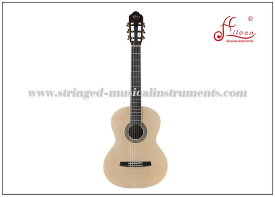 Beginner Spruce Plywood Rosewood Fingerboard 39'' Classical Guitar