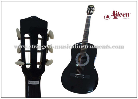 38'' Linden Plywood Top Classical Acoustic Guitar With 4 Band EQ