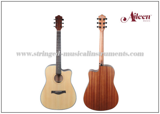 41&quot; Spruce plywood , top  Rosewood Fingerboard and Black ABS binding Acoustic Guitar