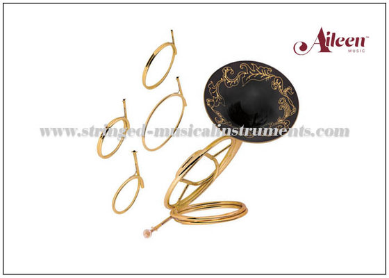 FH7006G Brass Musical Instruments 5 - Keys Yellow Brass Gold French Horn