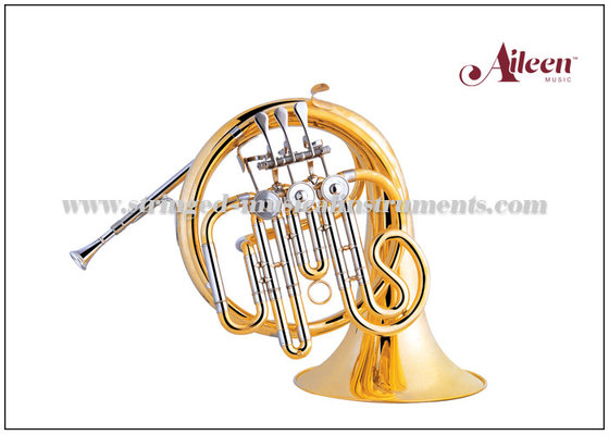 Junior 3 Keys Small Yellow Brass Musical Instruments Student Model Trumpet