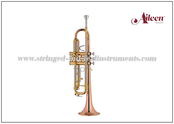 Bb Upgrade Nickel Silver Brass Musical Instruments Student Trumpet With Premium Case