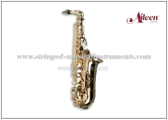 High F# Brass lacquered Eb Key Student model Alto Saxophone （SP1001G）