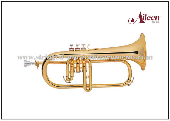 Premium case Brass Musical Instruments / Stainless steel Flugel (FG8610G)