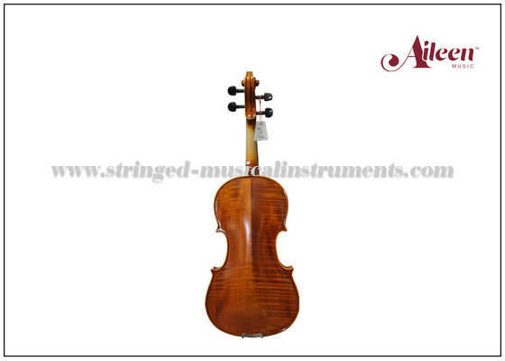 Moderate Natural Flamed Musical Instruments Violin With Spruce Face Material