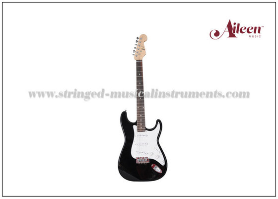 Custom Music Electric Guitar Solid ST Style Maple Neck Rosewood Fingerboard