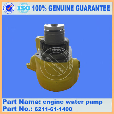 6D140 engine water pump 6211-61-4-1400 komatsu parts
