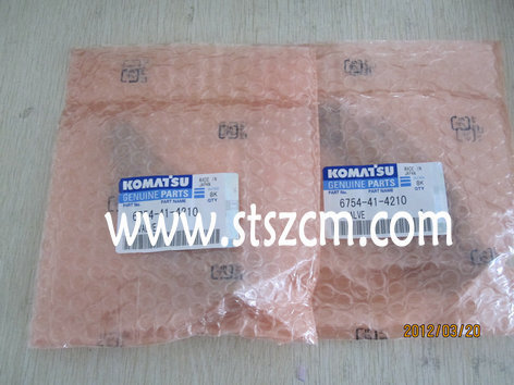6209-41-4110 6209-41-4210 valve komatsu engine parts