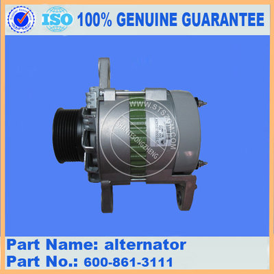 PC300-7 alternator 600-861-3111 komatsu excavator parts