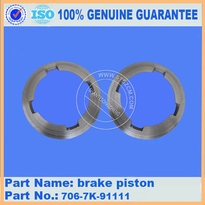 stock komatsu excavator parts PC300-7 brake piston 706-7K-91111