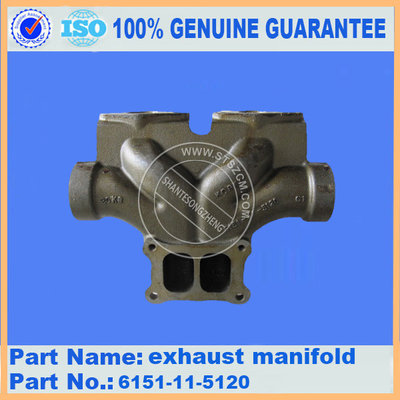 6151-11-5120 komatsu excavator PC400-7 exhaust manifold