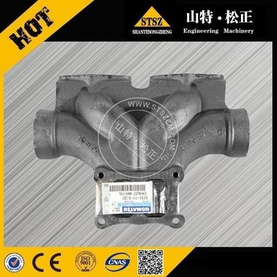 6151-11-5120 komatsu exhaust manifold spare parts diesel engine excavator