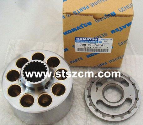 komatsu excavator cylinder block 708-2L-04141 genuine 708-2L-04151