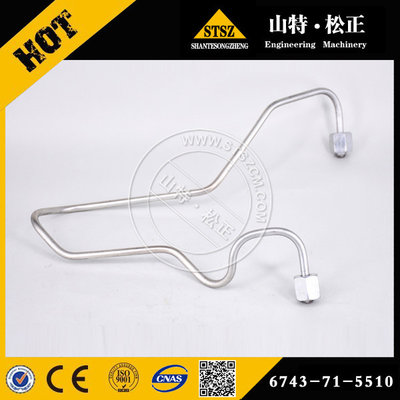 6743-71-5511 6743-71-5510 tube WA380-3 komatsu wheelloader parts