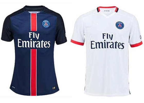 Mens Soccer Jerseys PSG Paris Saint - Germain Ibrahimovic Home Blue Thai