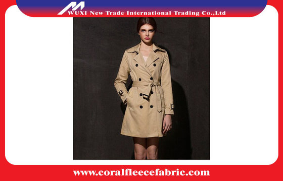 Waterproof fashion Ladies Windbreaker Coats and Jackets Khaki or Black