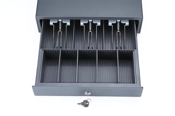 Blue color 330 stylish pos bill coins tray heavy duty cash drawer register for restaurant and jewel shopes supermarket