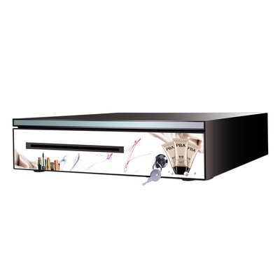 6KGS 405W*420L*100H(mm) heavy duty cashier storage carbinet for supermarket POS cash drawer popular with 5 bill 8 coins