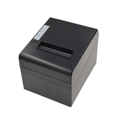 Black Color 80mm USB&LAN&RS232 fast speed printing machine for retail restaurant ePOS system thermal receipt printer