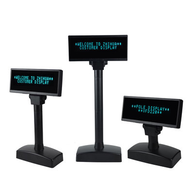 POS System Machine Customer Pole Bluetooth Port VFD 20 columns 2 lines Customer Display for Sale