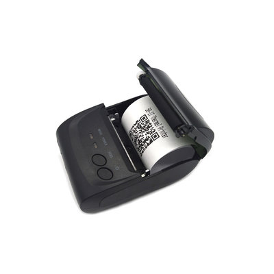 Black Outdoor Recaipt Printer Handheld 2 inch Mini Mobile Android Ticket 58mm Portable Bluetooth Thermal Printer
