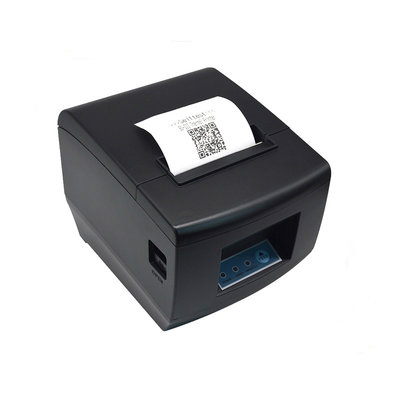 3 inch Black / White USB&LAN Kitchen Receipt Printer Android iOS Windows POS System 80mm Thermal Receipt Printer