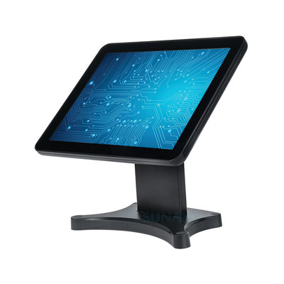 Black Color 1024*768 Resolution 15" LCD touch screen monitor for Point of Sale System LCD display monitor