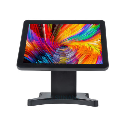 Black Color 1024*768 Resolution 15" LCD touch screen monitor for Point of Sale System LCD display monitor