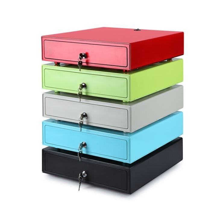 Cheap Price Colorful 330 Cash Drawer for Point of Sale Terminal with Heavy Duty Plastic Roll for POS System Simple