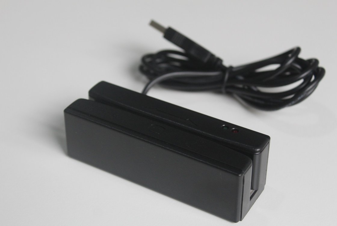 High Quality USB Mini 1 2 3 tracks cash register POS systems machine cash drawer MSR100 MSR Magnetic Card Reader