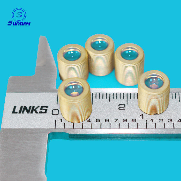 Laser collimator lenses M6*0.5,M7*0.5,M9X0.5,M8X0.5,M12.7X0.5 EFL:6.5mm 4.05mm EFL8mm EFL7mm in Stock