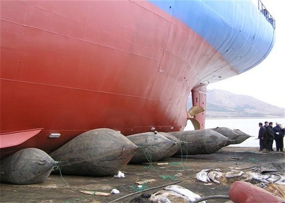 Quality marine rubber airbag,rubber floating airbag, pneumatic boat lift air bags manufacturer in China