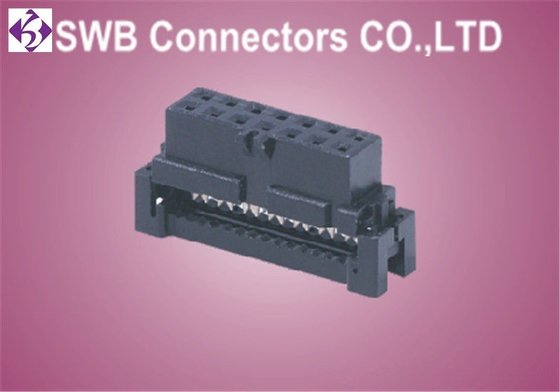 2mm IDC Connector , Press Flat Cable Type Wire To Board Idc Female Connector