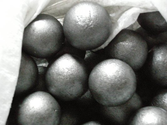 Forged steel ball