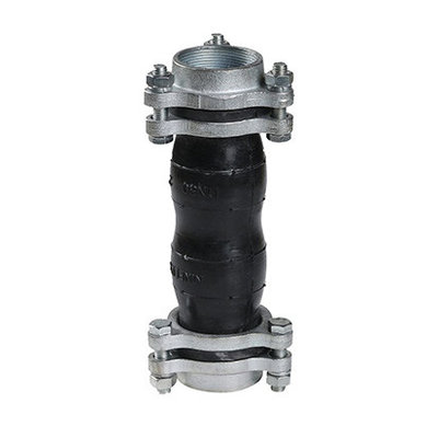 twin sphere threaded union rubber expansion joint