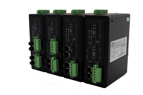 SER1 SER2 Interface  Fiber Optical Repeater , Fiber Optic Cable Repeater Lightweight