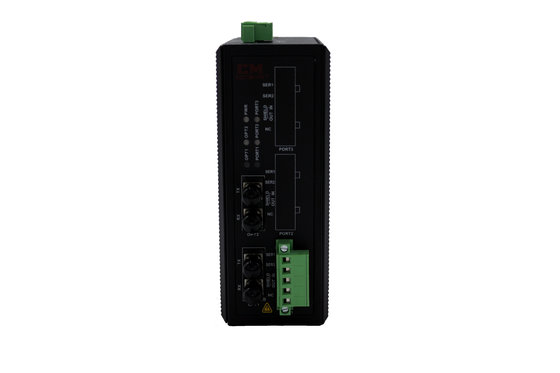 SER1 SER2 Interface  Fiber Optical Repeater , Fiber Optic Cable Repeater Lightweight